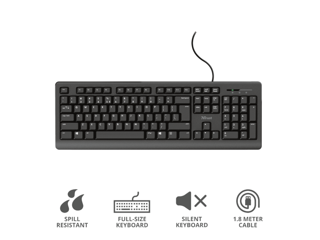 TRUST Primo Keyboard BG layout | Desktop.bg - Мощни PC Гейминг ...